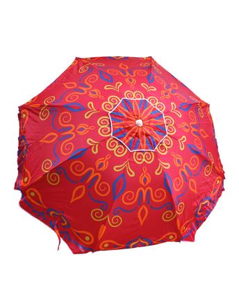 Guarda-sol Articulável 220cm Master Beach Listras Nautico - Havan